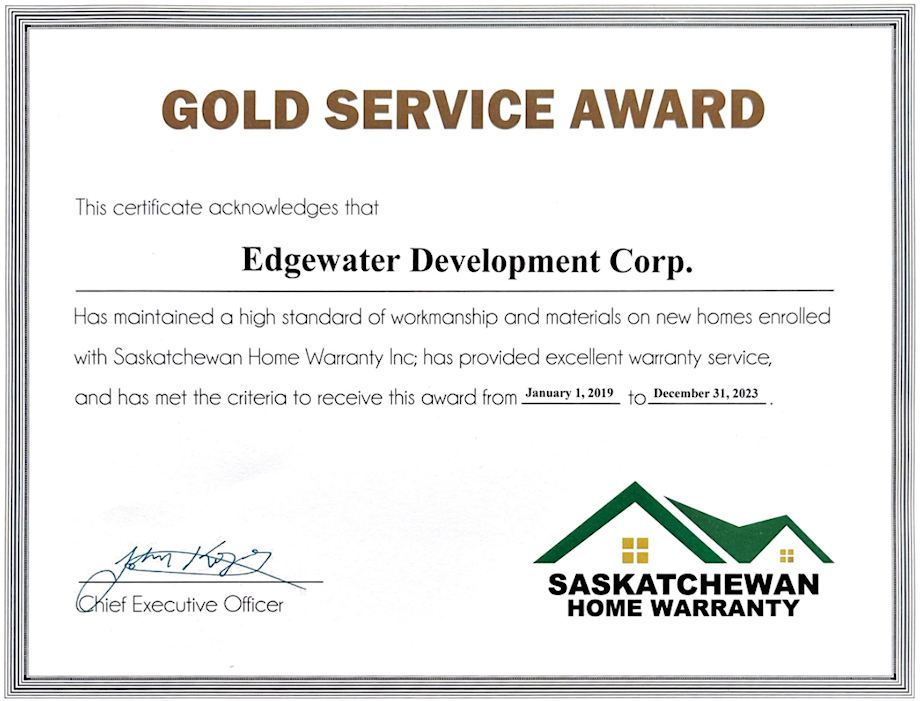 Edgewater Development - Custom Home Builders in Saskatoon, Saskatchewan